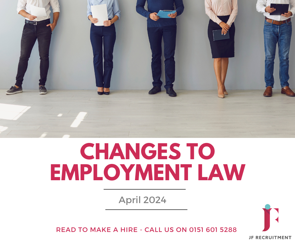 Employment Law changes in April